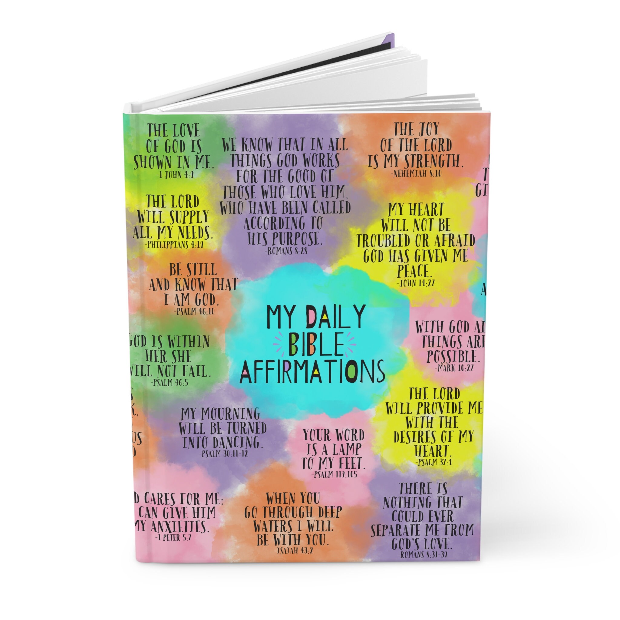 Bible Verse Journal, Hardcover Journal Notebook, Lined Journal, Gift ...