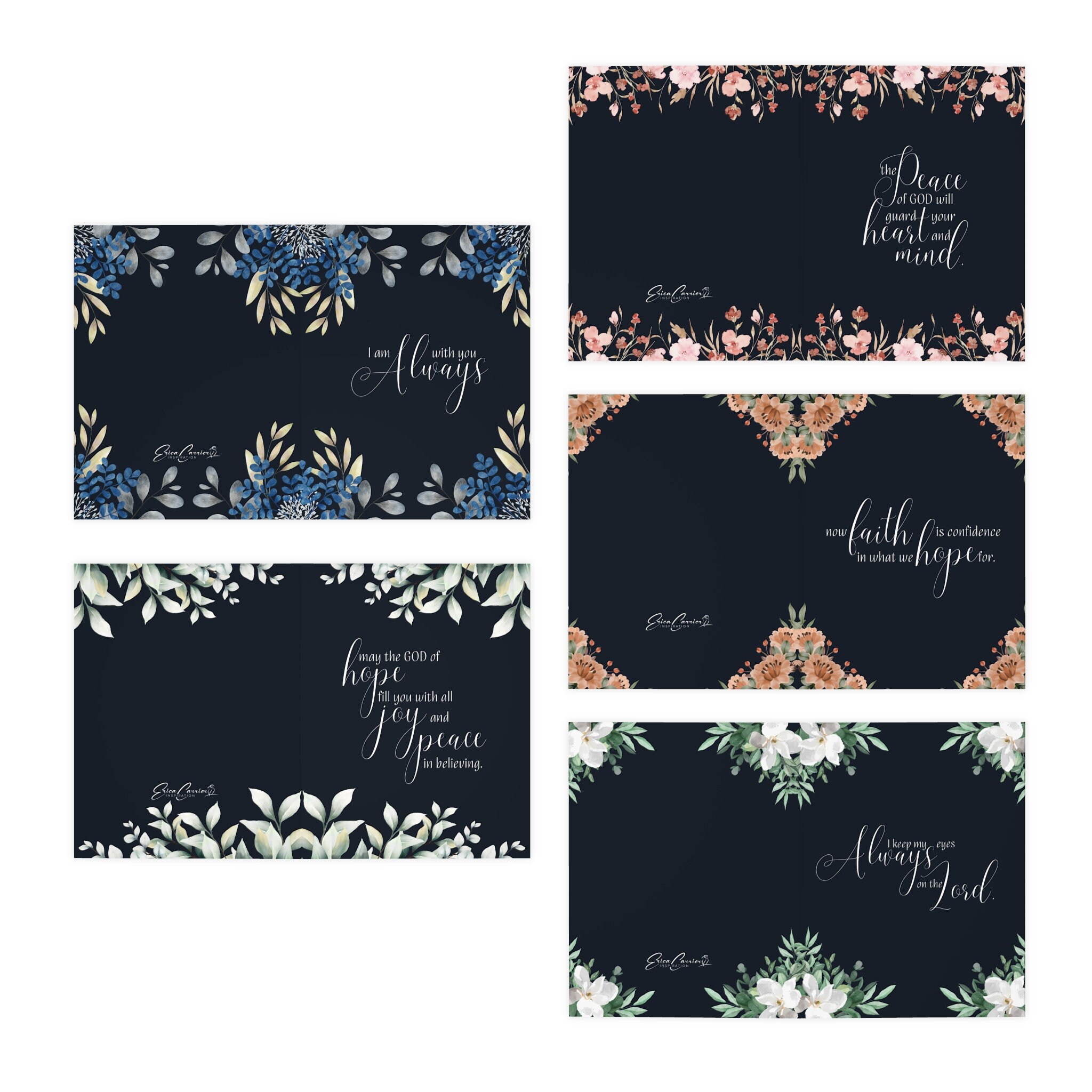 Christian Cards, Christian Encouragement Cards, Bible Verse Cards ...