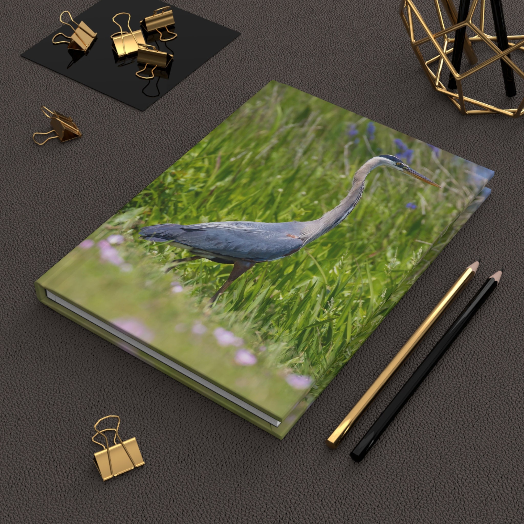 Bird Journal, Great Blue Heron Journal, Heron Journal, Great Blue Heron ...