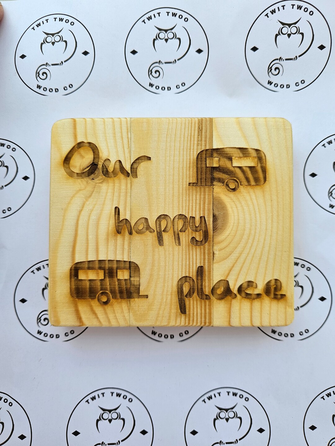 Happy Caravanning Free Standing Sign. - Etsy