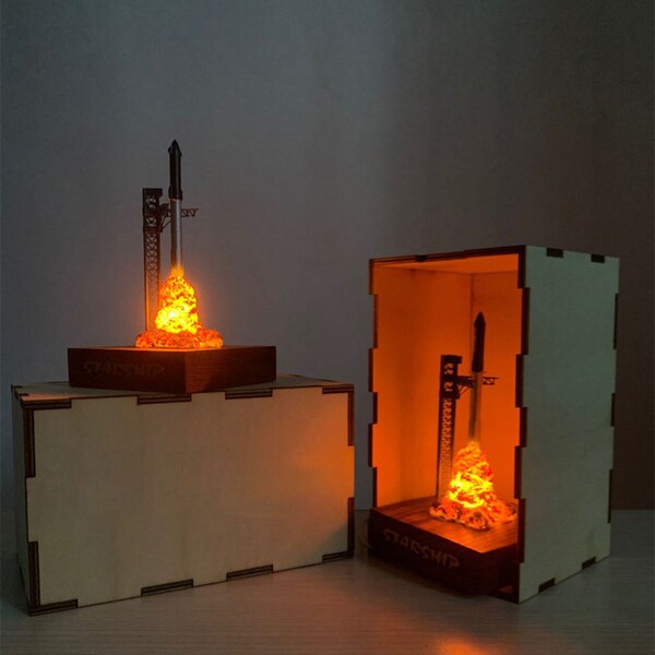 Space Shuttle Lamp Night Light - Etsy