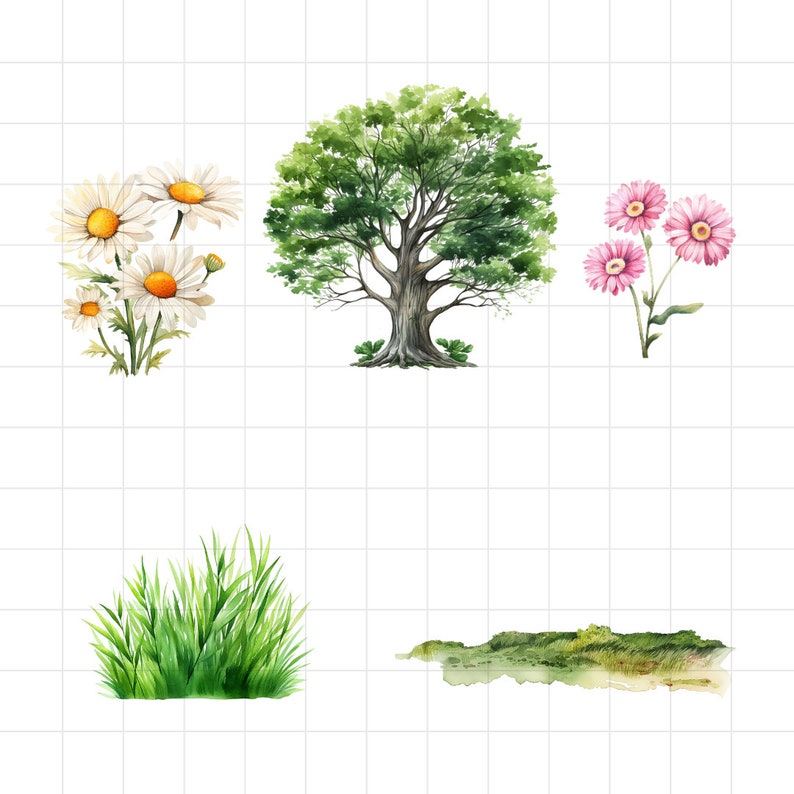 Cute Watercolor Bees Bears Honey Clipart Nursery Decor Honey Bee Png ...