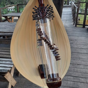 Handmade Transparent Sasando Electric Harp, Tube Harp, Zither, Guzheng ...