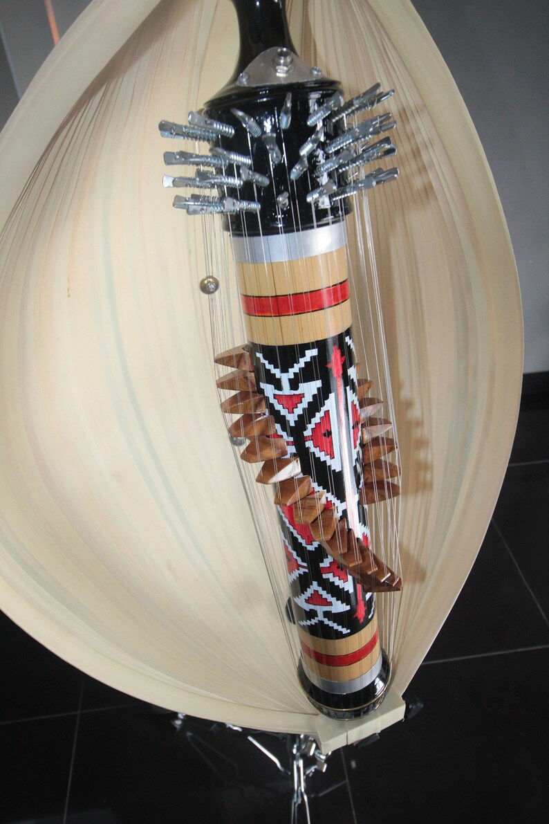 Handmade Sasando Tube Harp Electric With Stand and Hardcase , Indonesia ...