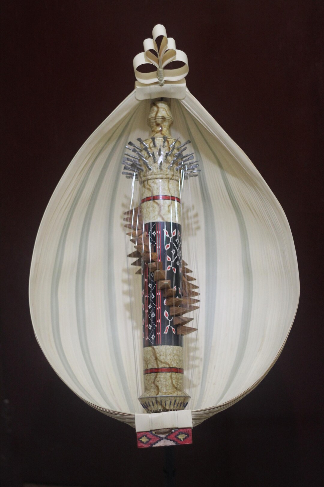 Sasando Bamboo Harp, Rare Music Instrument, Handmade Traditional Music ...