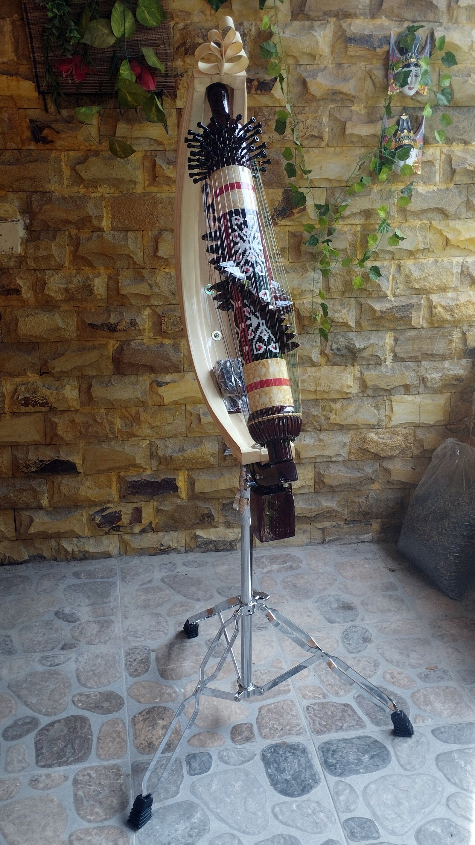 Electric Bamboo Harp, Sasando Ethnic Indonesian Instrument - Etsy