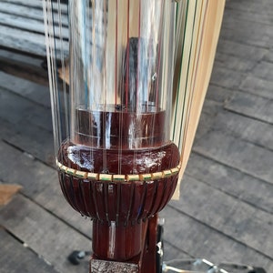 Handmade Transparent Sasando Electric Harp, Tube Harp, Zither, Guzheng ...