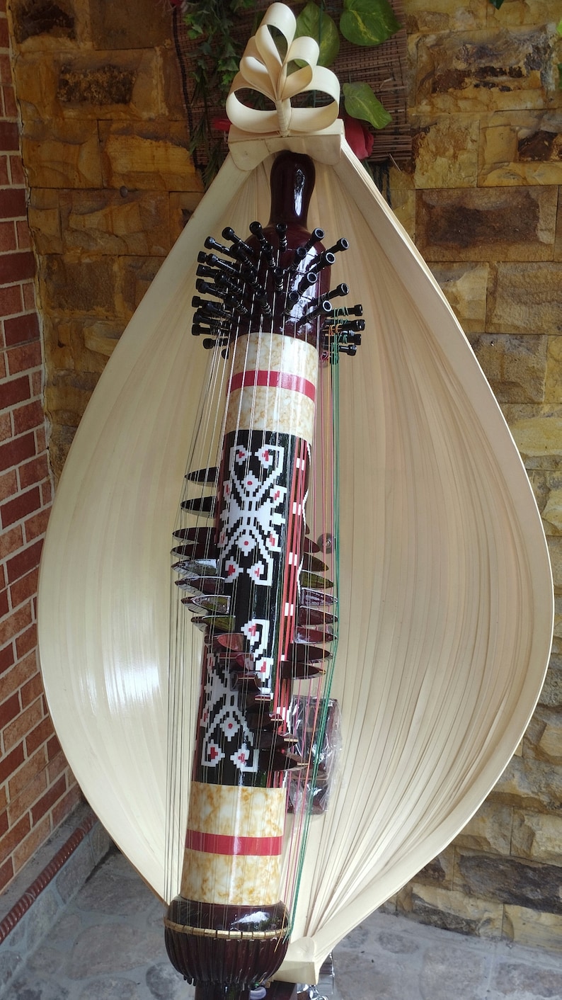 Handmade Sasando Bamboo Harp: Ethnic Indonesian Instrument - Etsy