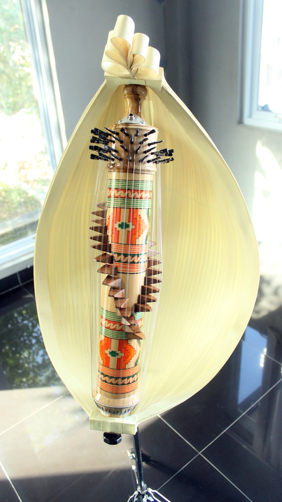 Tube Harp Sasando, Bamboo Harp, Indonesianmusical Instrument - Etsy