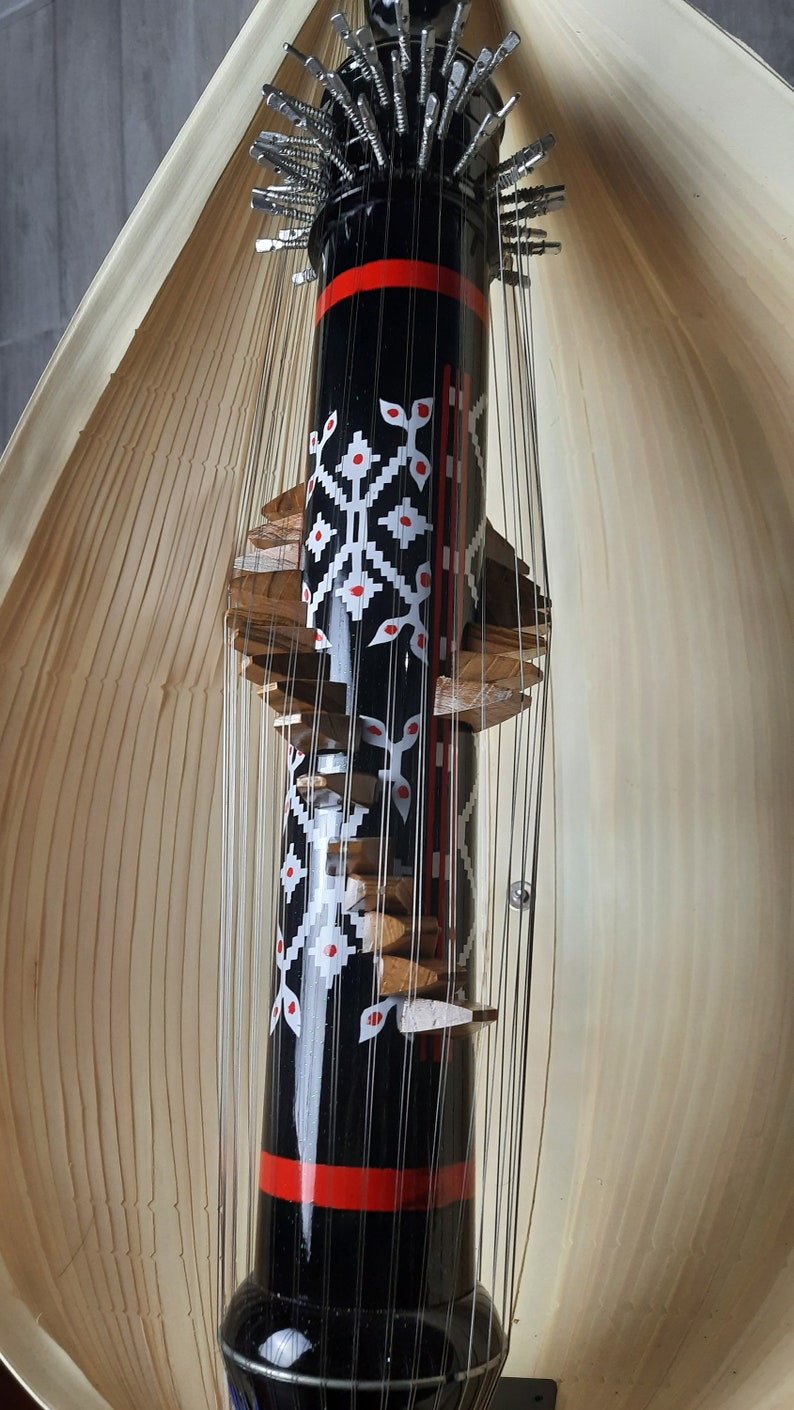 Sasando Acoustic, Handmade Bamboo Tube Harp, String Musical Instrument ...