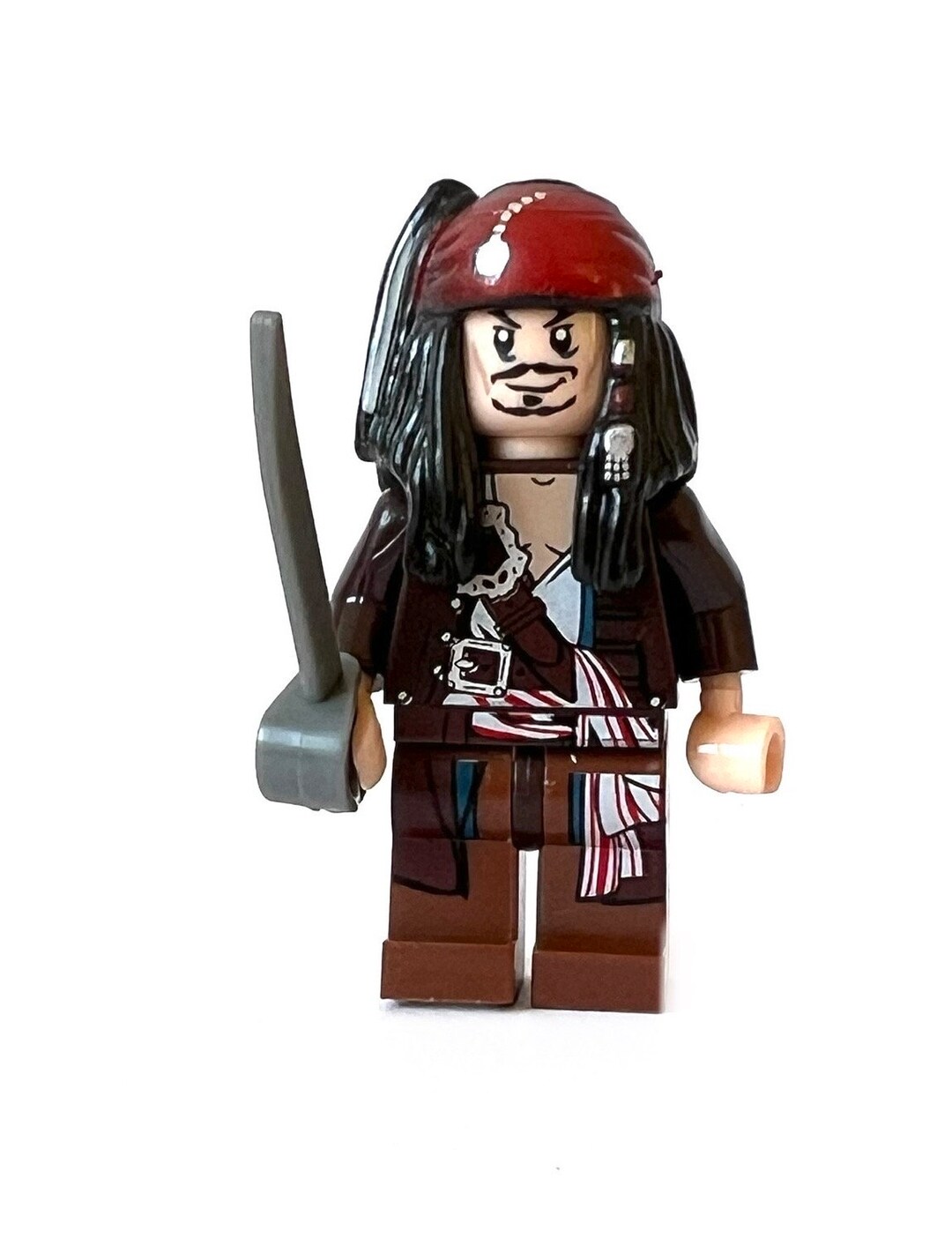 Custom Captain Jack Sparrow Minifigure 3D Printed - Etsy UK