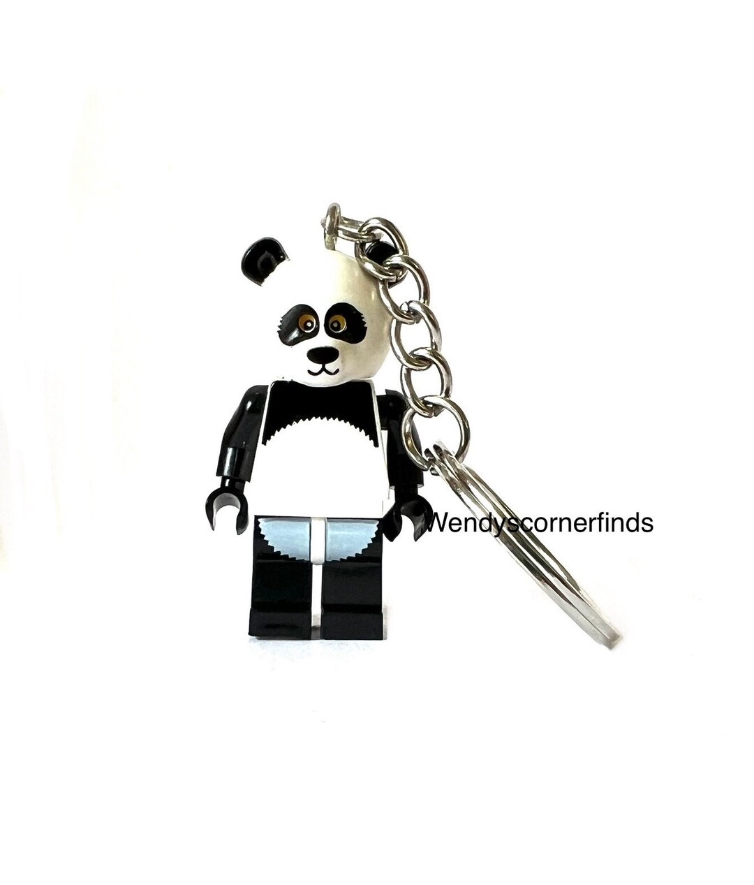 3D Printed Panda Guy Custom Minifigure Bag Charm Keychain Keyring - Etsy