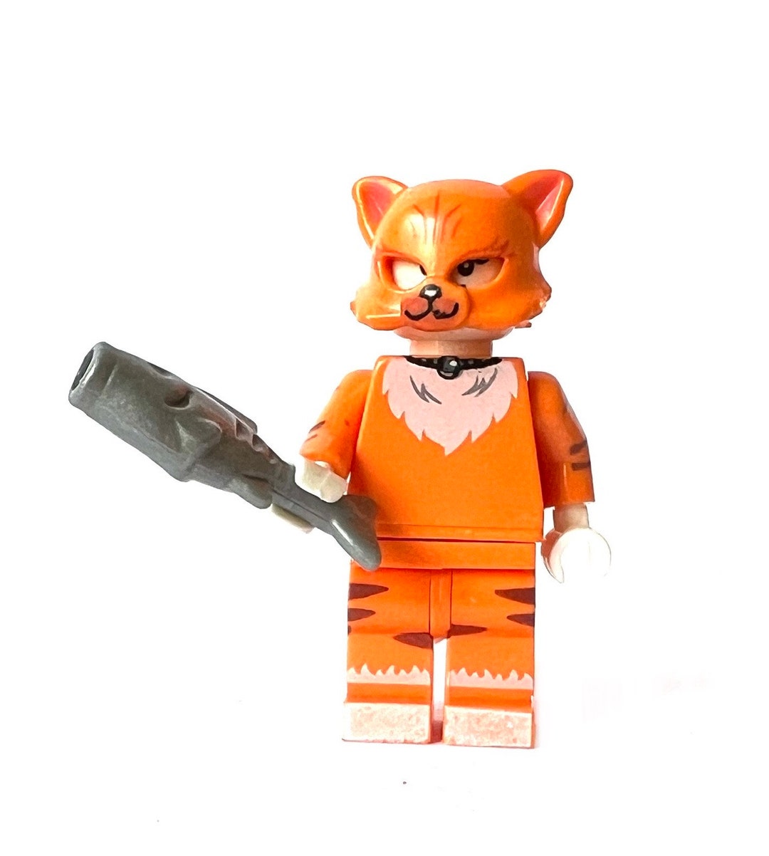 Custom Fox Minifigure With Fish 3D Printed - Etsy UK