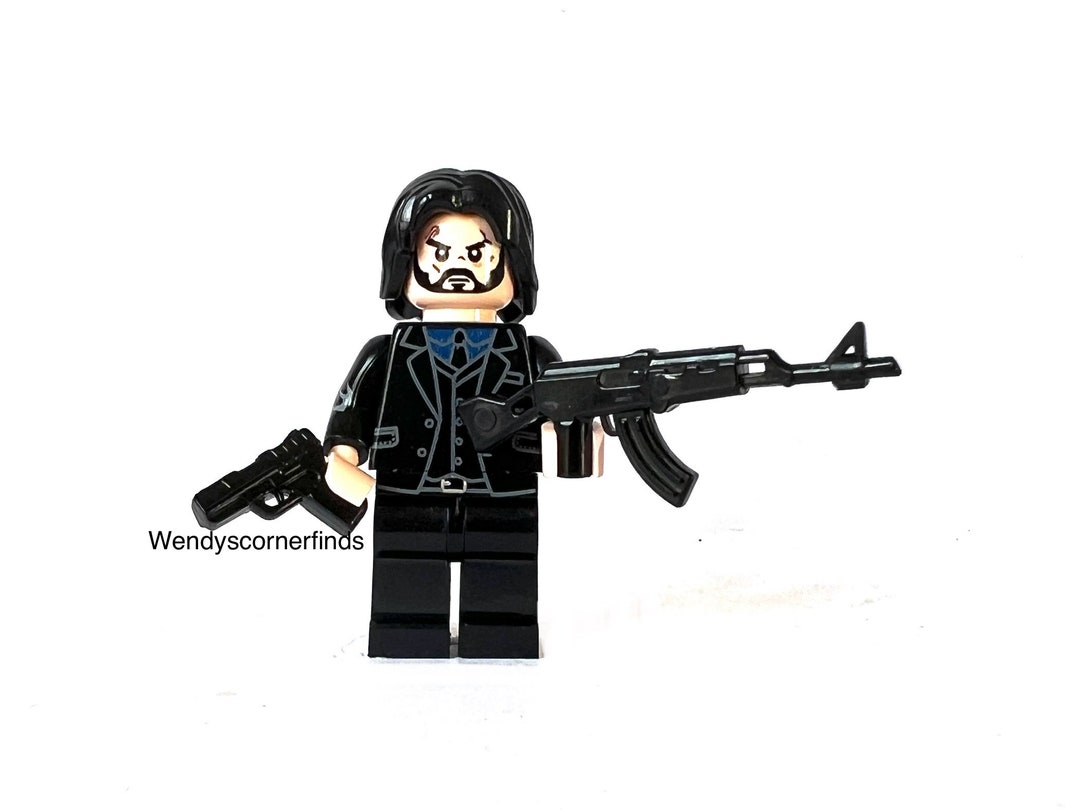 3D Printed Custom John Wick Minifigure - Etsy