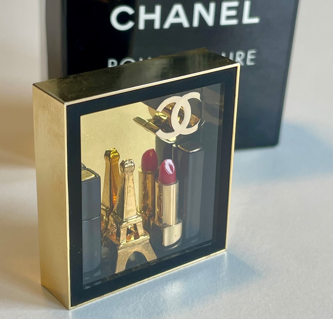 Vintage CHANEL Eiffel Tower Brooch – Rouge Allure VIP Gift, Rare ...
