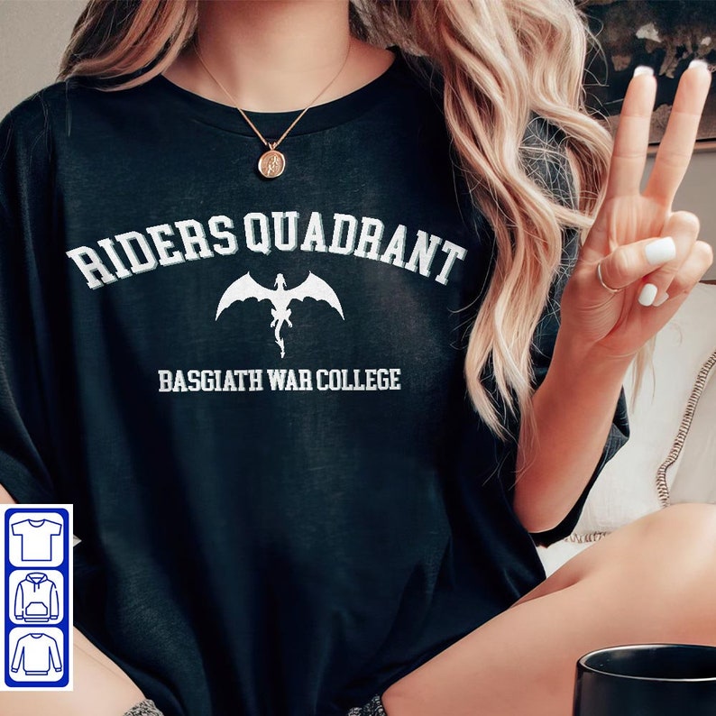 Riders Quadrant Fourth Wing Shirt Dragon Rider Rebecca - Etsy