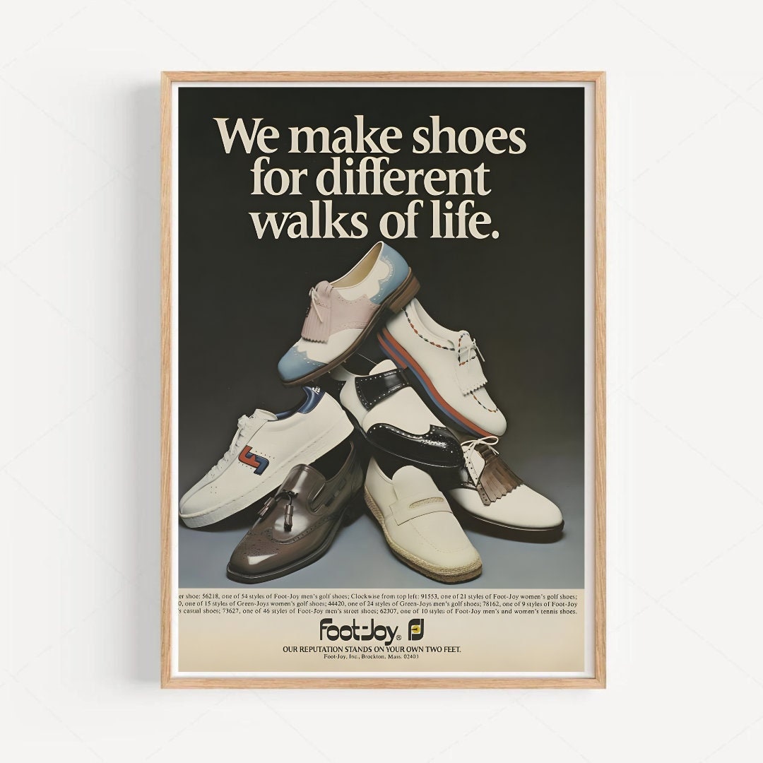 Vintage Golf Magazine Ad, Matte Poster, Mens Art Trendy - Etsy