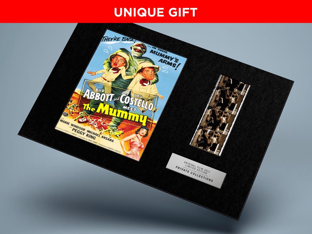 Abbott and Costello Meet the Mummy 1955 Mounted Film Cells - Etsy UK