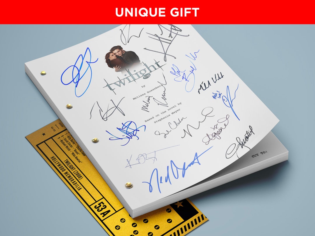 Twilight (2008) Screenplay - Etsy