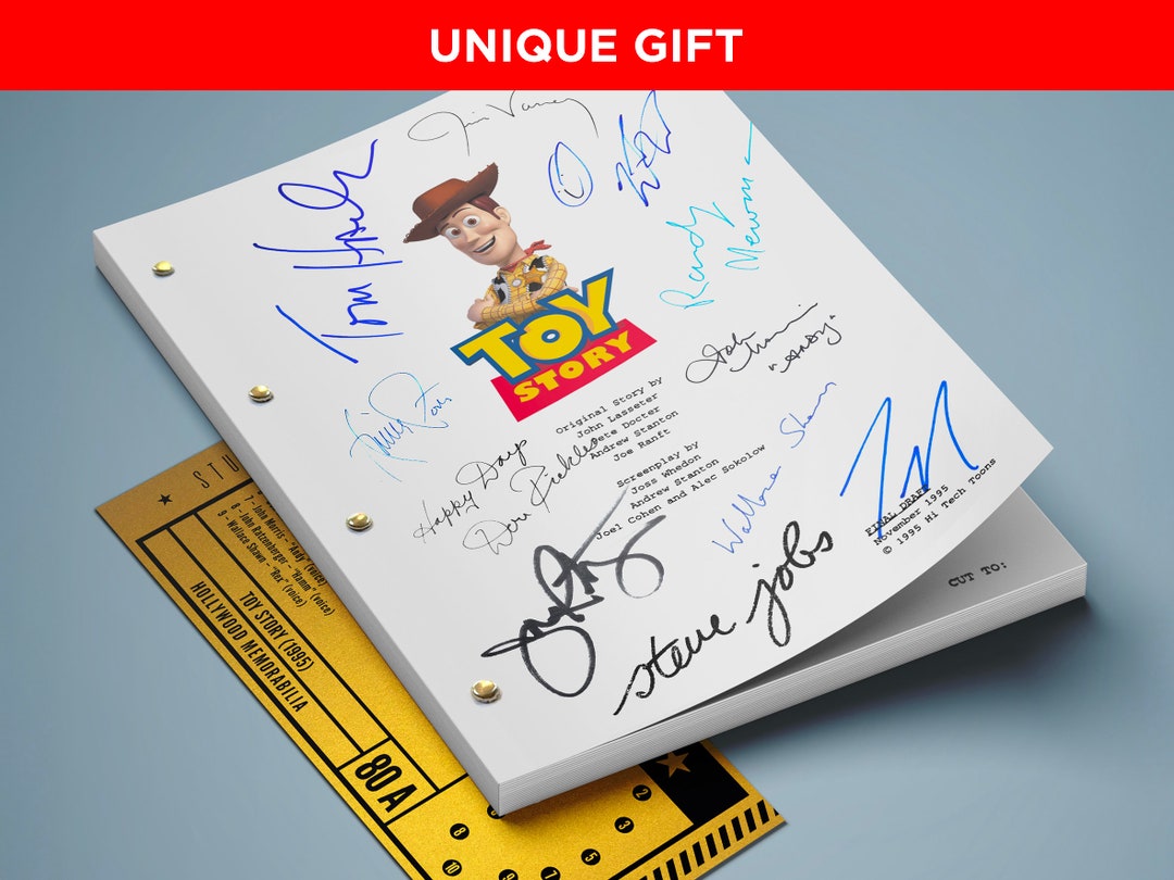 Toy Story (1995) Screenplay - Etsy