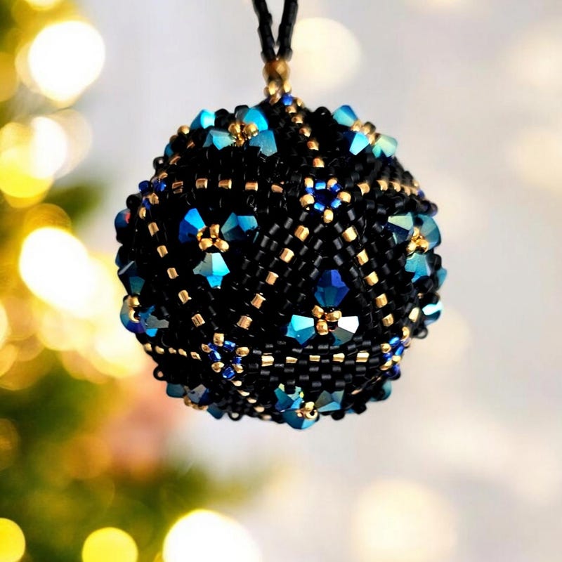 Beaded Ornament - Etsy