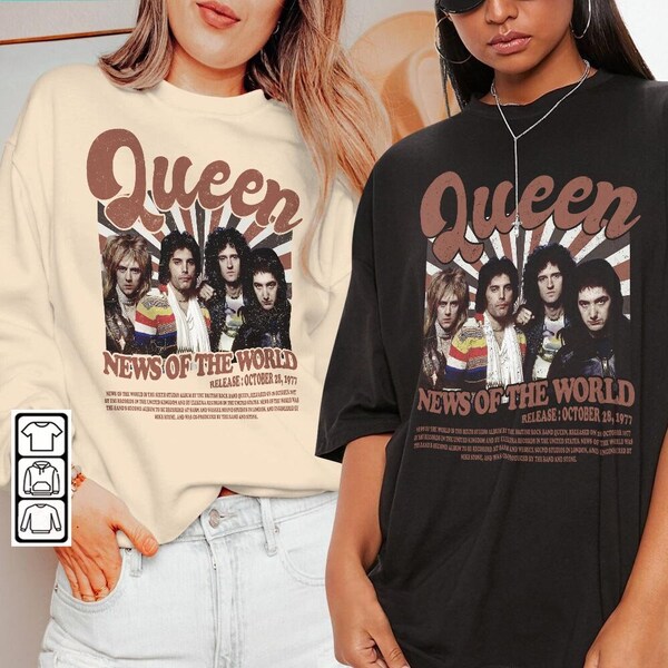 Queen Band Shirts - Etsy