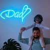 Personalized Dad Neon Sign, Father's Day Neon Sign, Dad Led Signs Wall ...