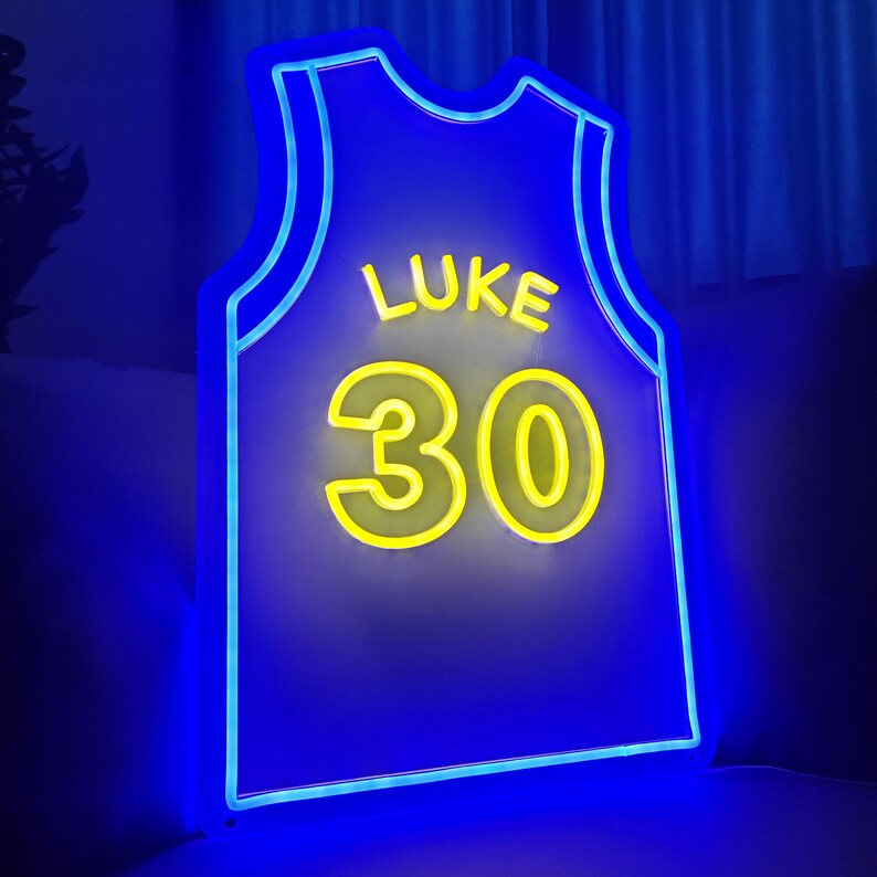 Custom Basketball Neon Sign, Custom Name Neon Sign for Kids, Custom ...
