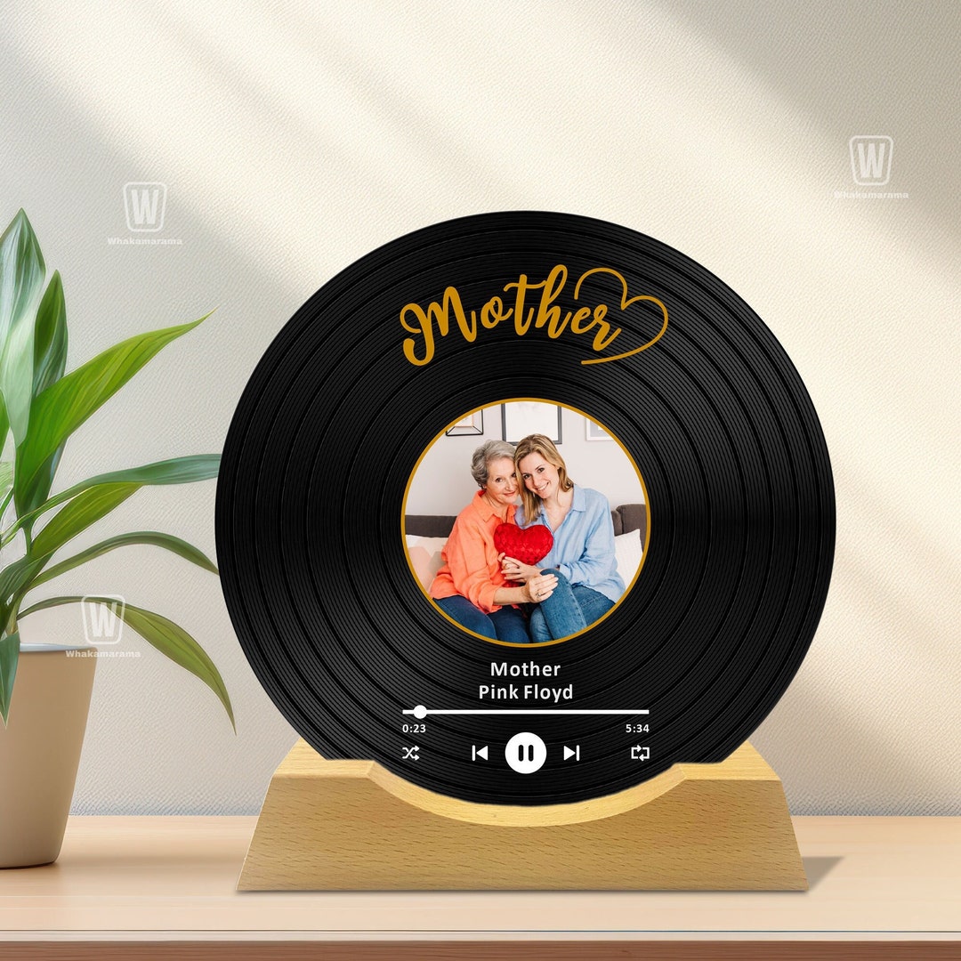 Custom Acrylic Photo Album Cover Record Gift, Customized Song Gift for ...