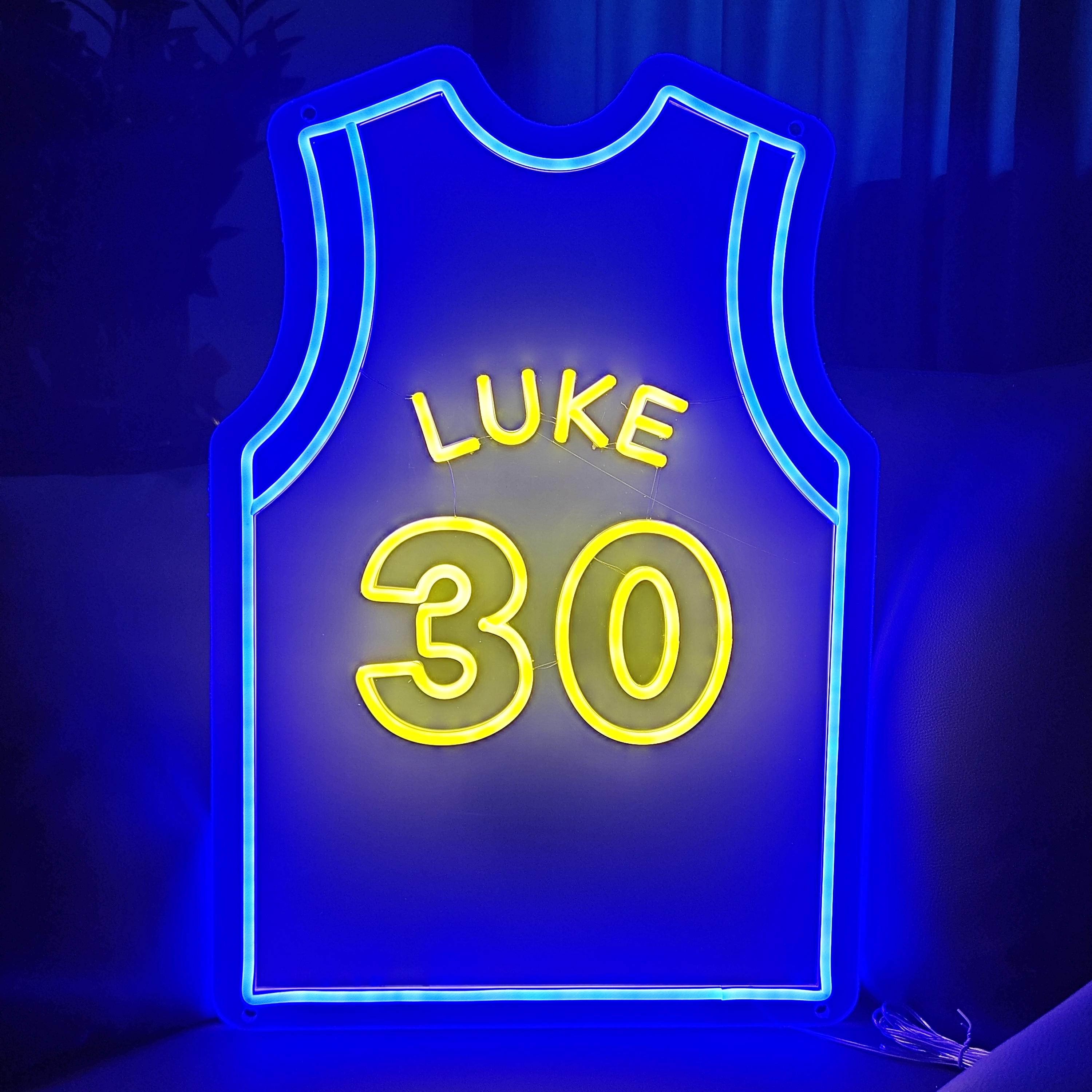 Basketball Custom Neon Sign, Warrior Basketball Room Decor, Basketball ...
