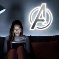 Avengers Neon Sign, Avengers Led Sign, Superhero Led Sign, Superhero ...