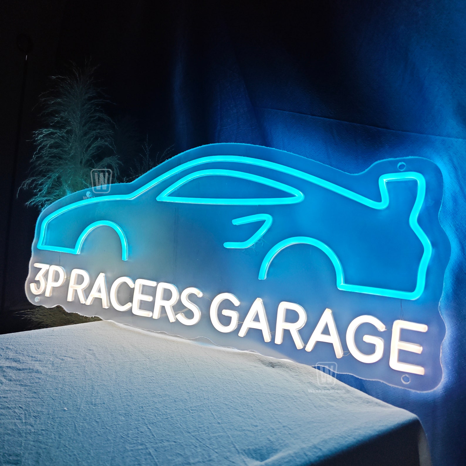 Custom Name Car Led Neon Sign for Garage, Personalized LED Light for ...