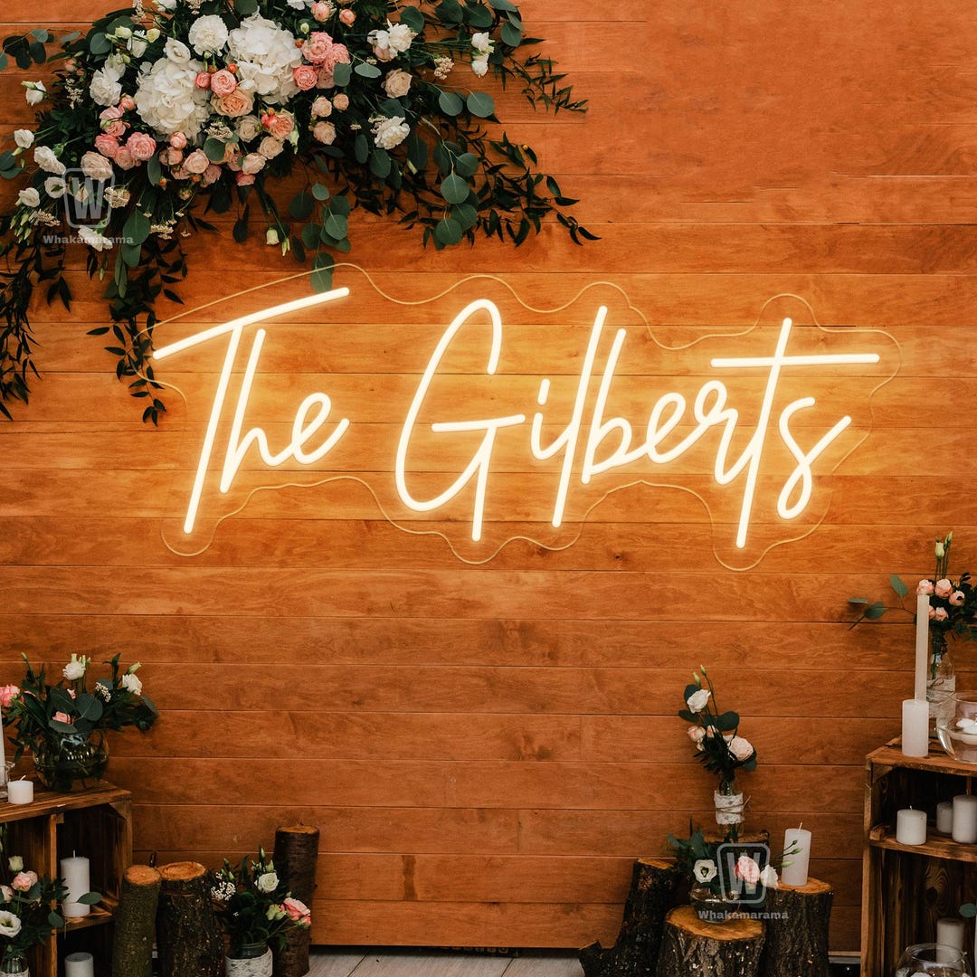 Wedding NEON SIGN for Reception | Wedding Decorations | Neon Sign ...