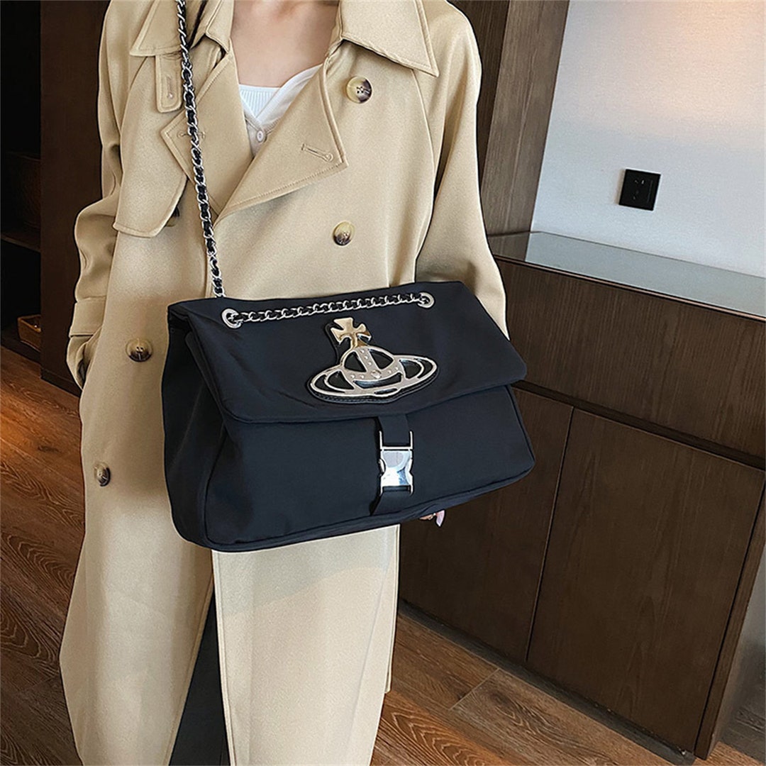 Vivienne Westwood Saturn Nylon Cloth Messenger Bagthe Chain - Etsy UK
