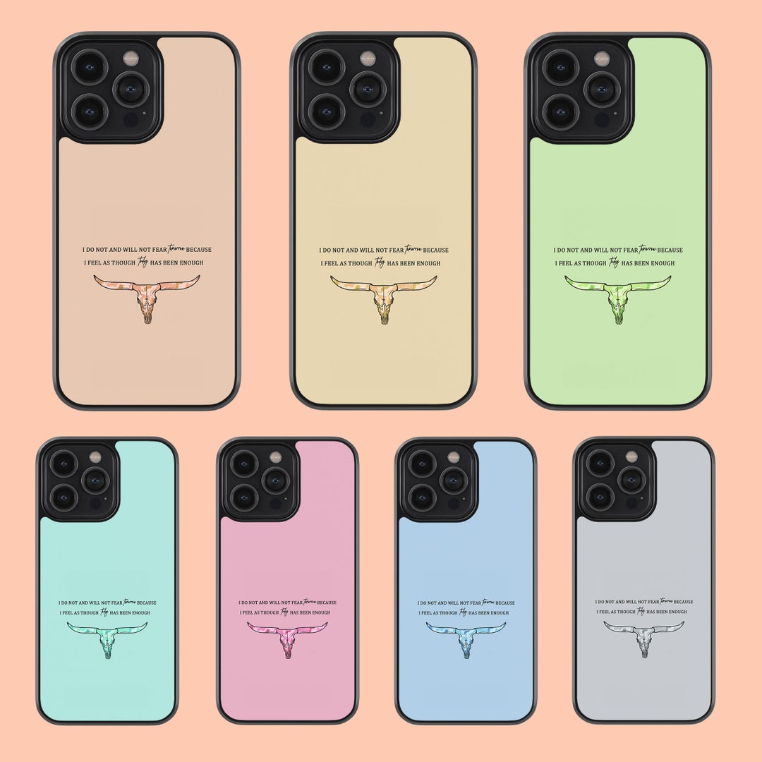 Fear Tomorrow Bull Skull Phone Case: Iphone, Samsung Galaxy - Etsy