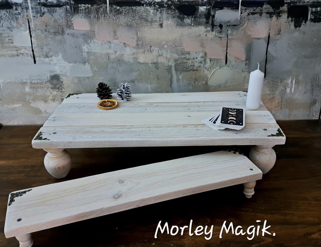 Altar Table, Meditation Table, Shrine, Deity Worship, Stackable Altar ...