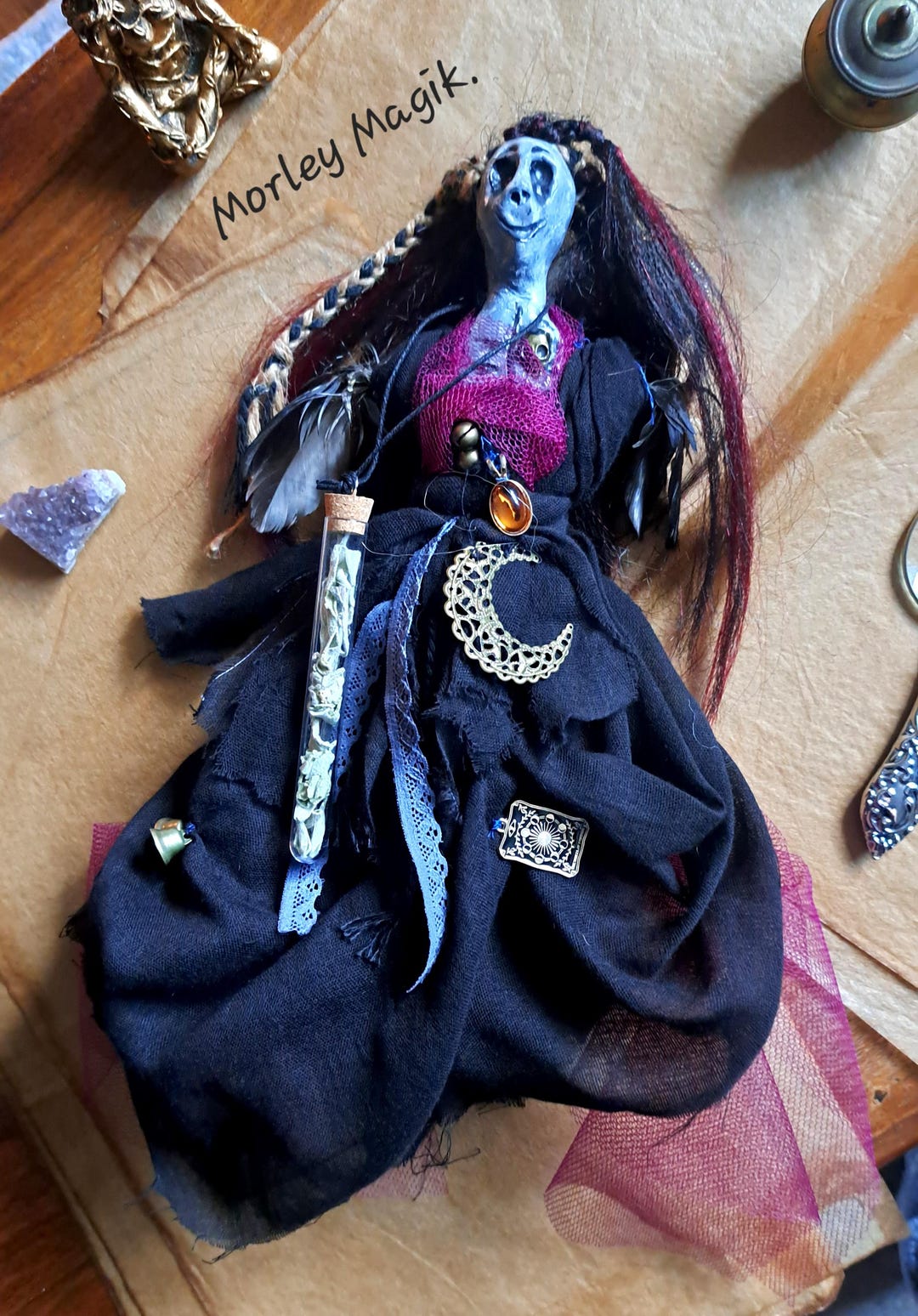 Poppet, Voodoo Clay Doll, Protection, Love, Spirit Work, Spells ...