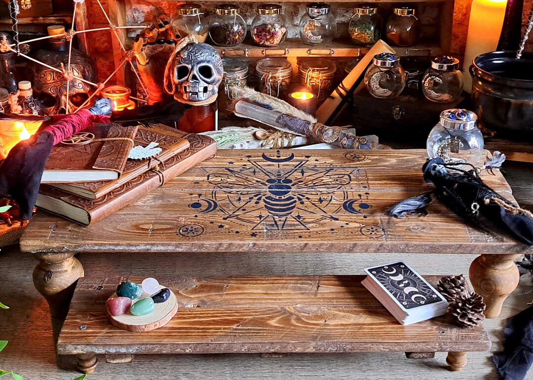 Altar Table, Large Altar Table, Meditation Table, Gift, Manifest ...