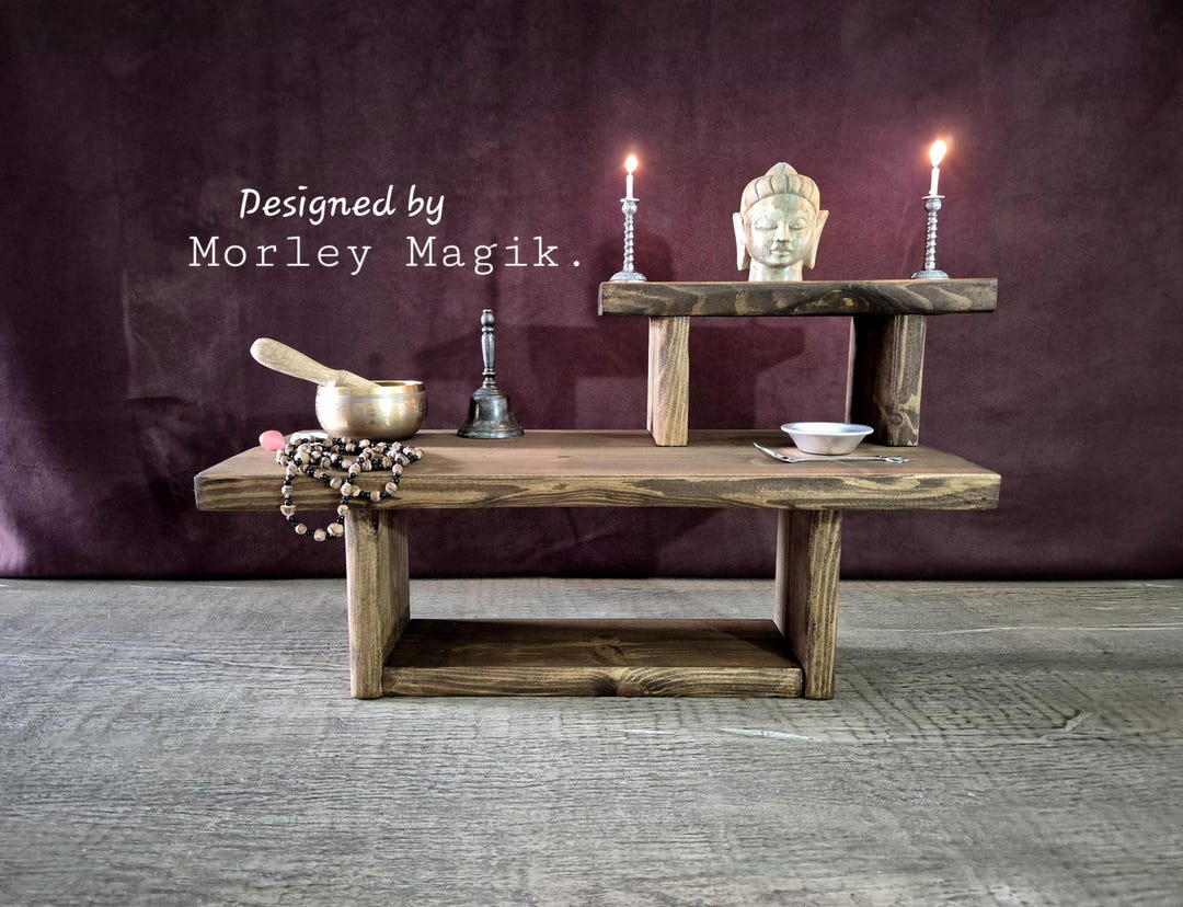 Large Meditation Table, Altar, Puja Table, Shrine, Pooja Table ...