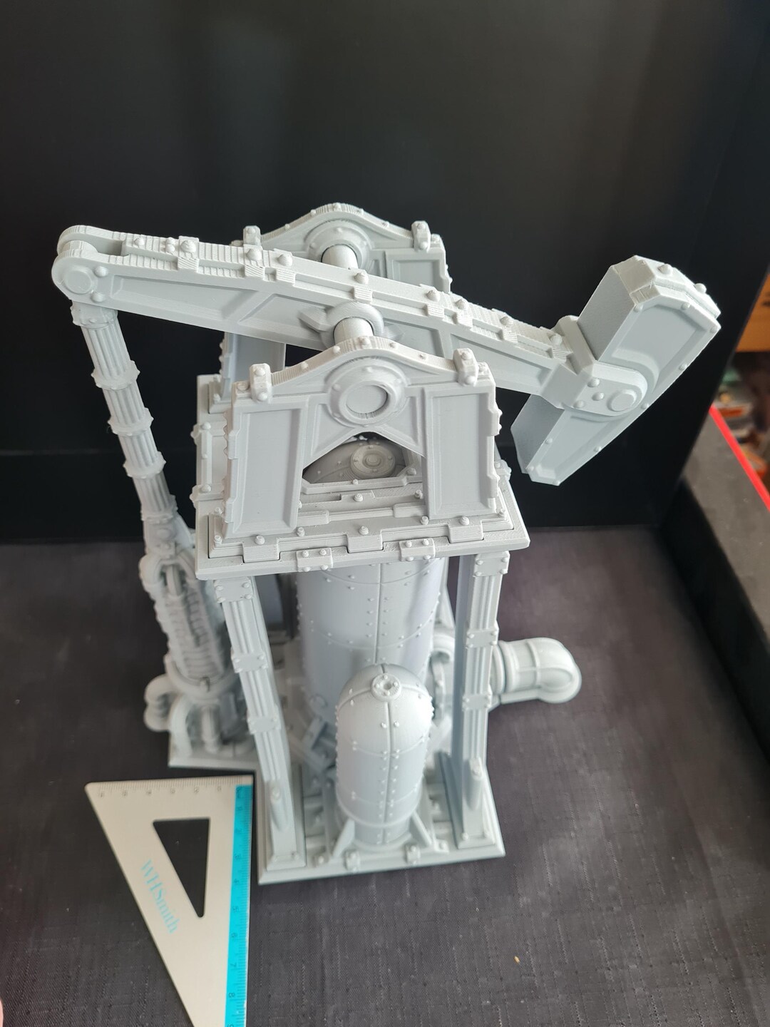 Oil Pump Refinery Tower Wargame Terrain - Tabletop Roleplaying DND ...
