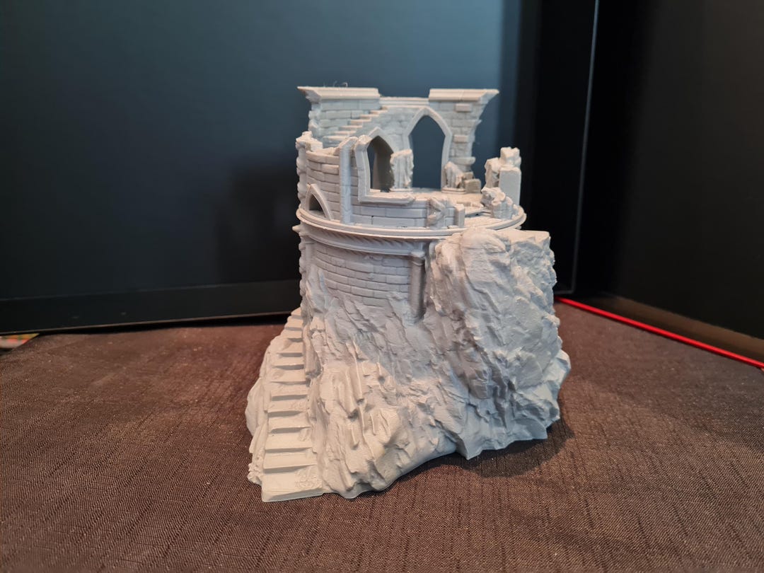 Wargame Terrain Castle Tower Weathertop - Tabletop Roleplaying DND ...
