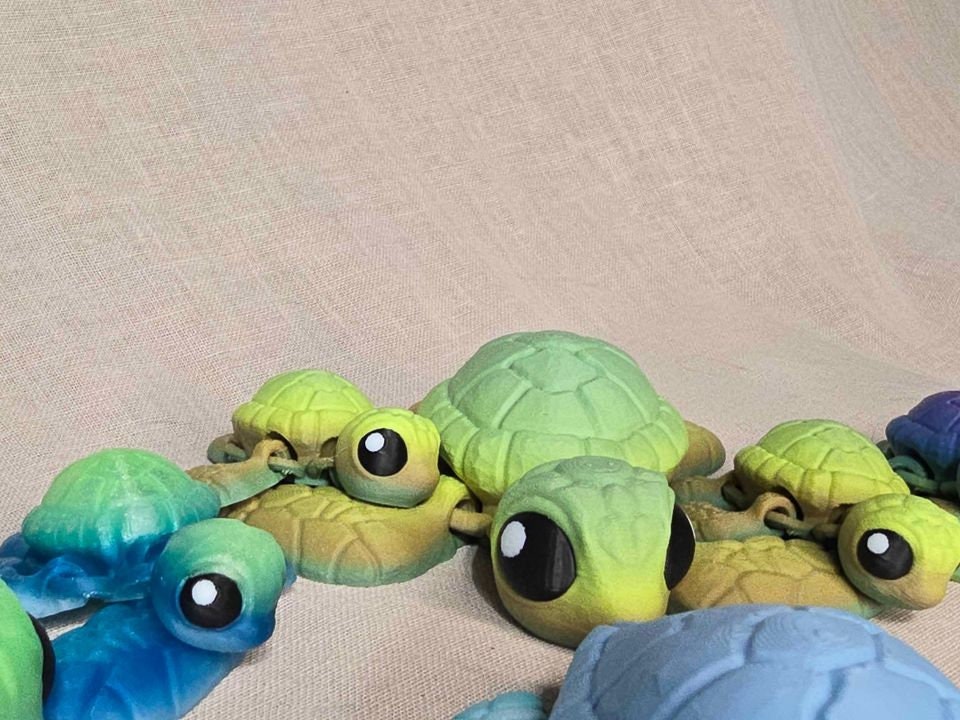 3D Printed Sea Turtle - Etsy