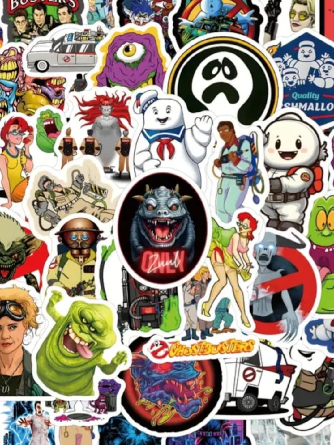 Ghostbusters Stickers Set of 10 - Etsy