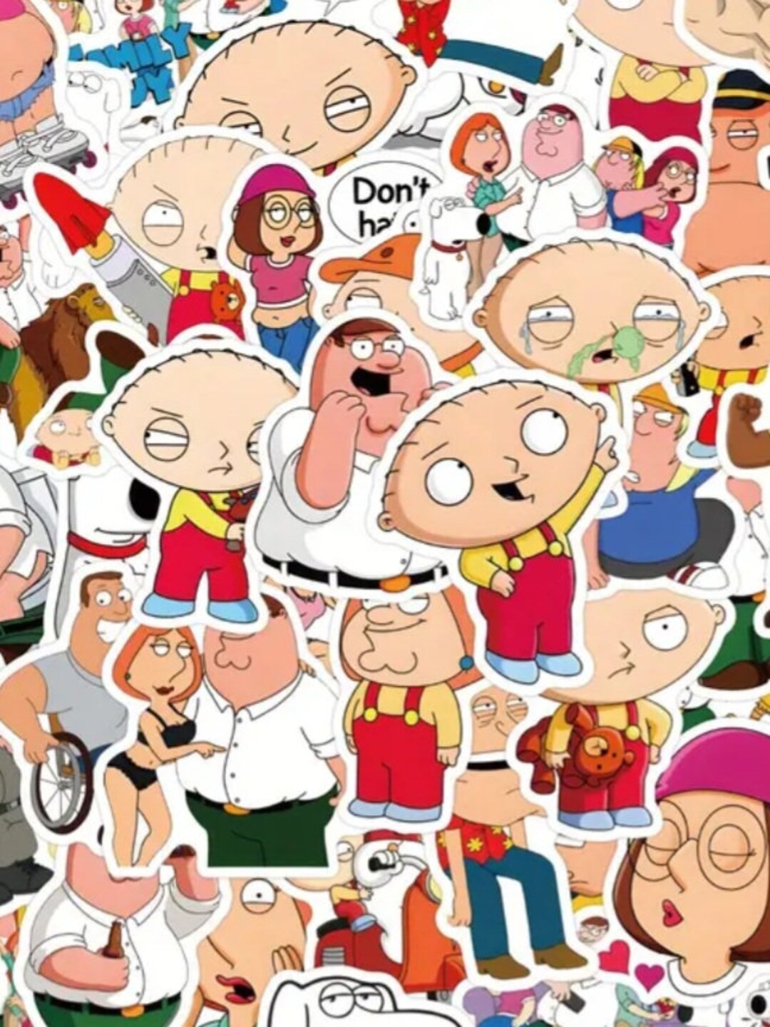 Family Guy Stickers Set of 50 - Etsy