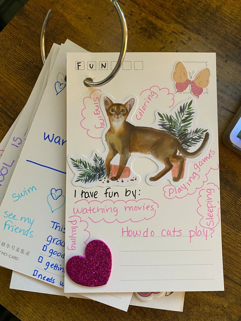 Custom Flashcards for Kids - Etsy