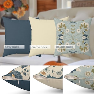 Rustic Country Farmhouse Fall Home Decor, French Country Blue Pumpkin ...