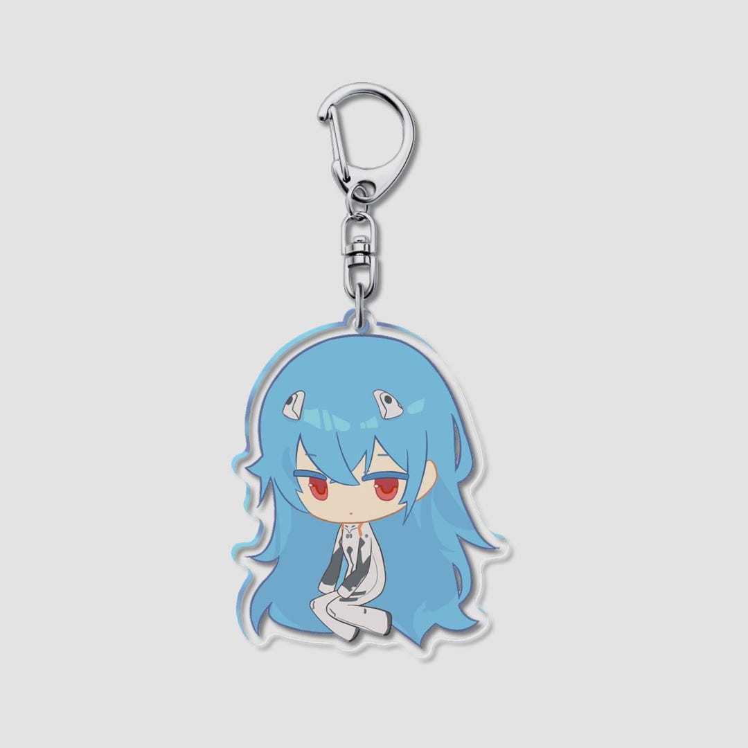 Rei Ayanami Acrylic Charm - Etsy