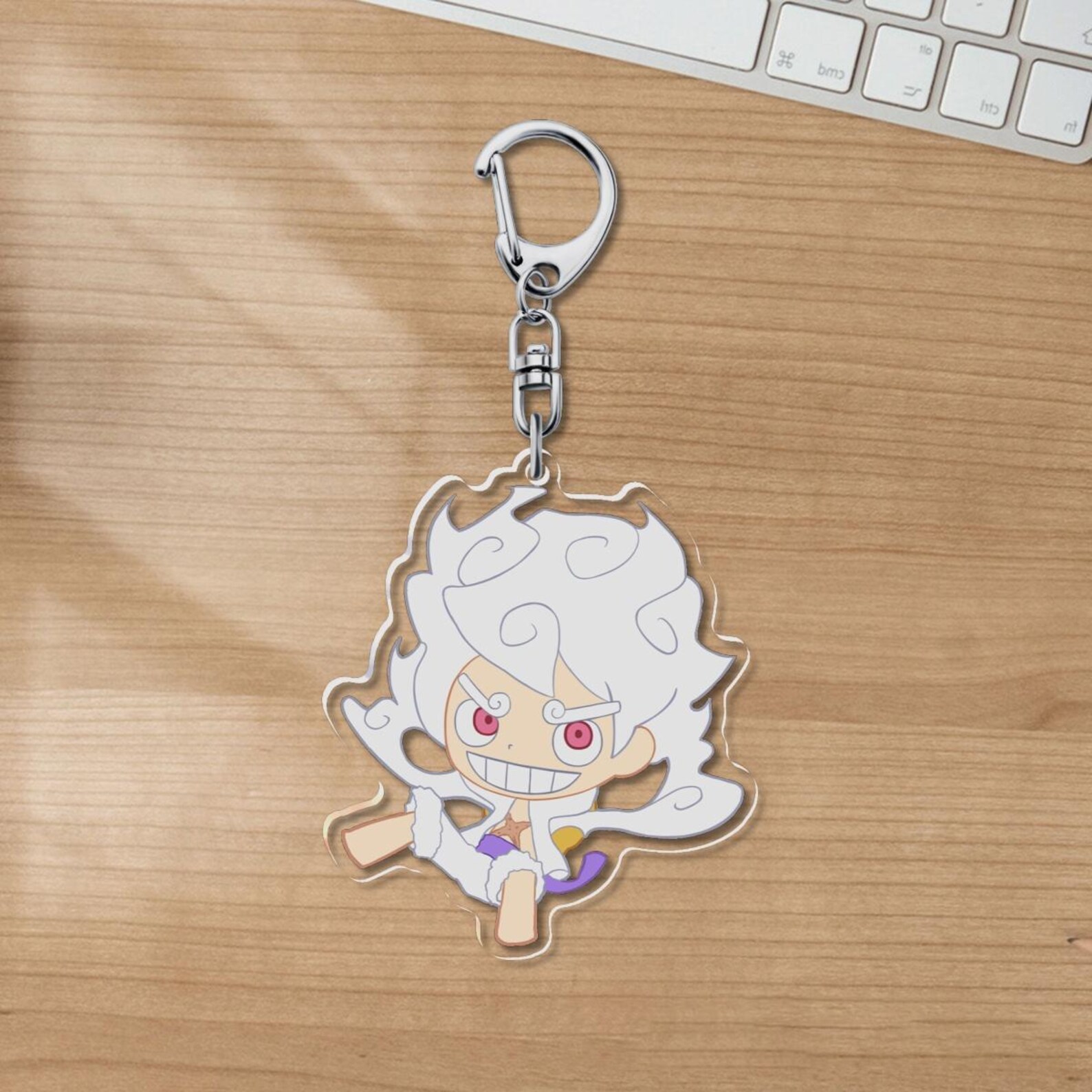 Monkey D. Luffy Gear 5 Acrylic Charm - Etsy