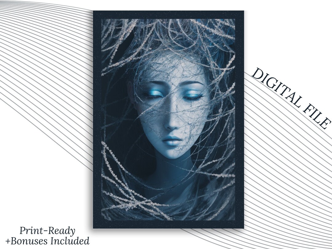 Entangled Shadows | Anxiety Art Therapy Decor, Psychology, Motivating ...