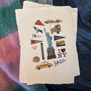 New York City Print | Paper Anniversary | Anniversary Gift | Birthday ...
